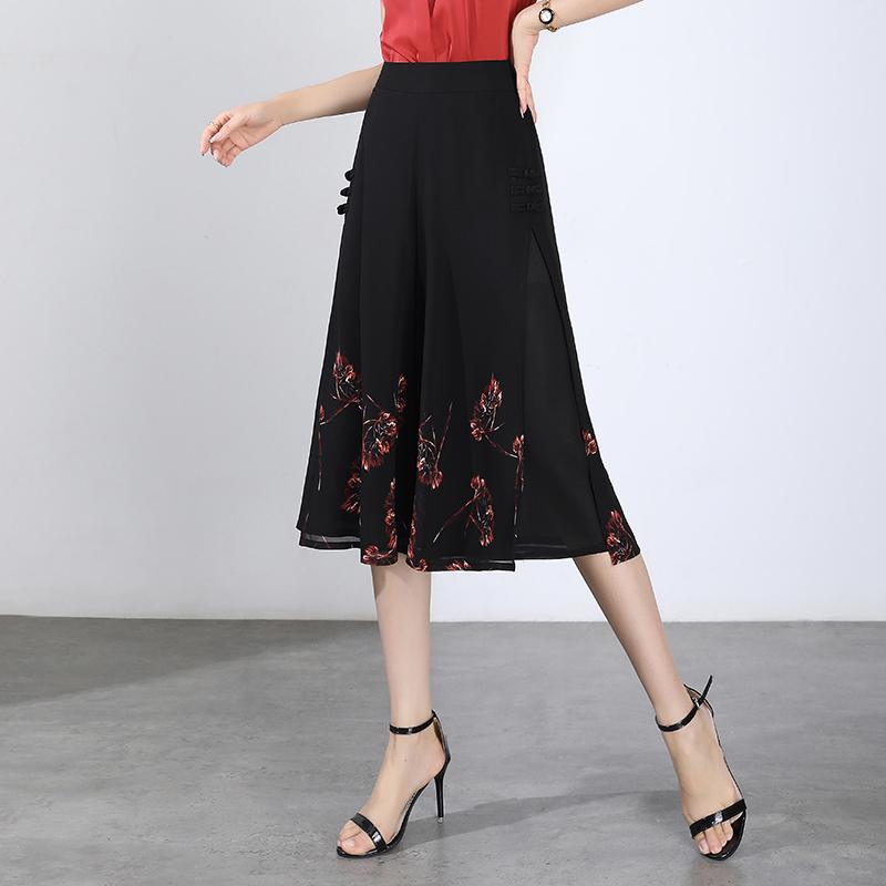 レディースパンツウエスト高さ：ハイウエストシーズン: 夏厚さ: 薄手服の詳細: ポケットパンツ丈：クロップドパンツ女性のパンツタイプ：ワイドレッグパンツ素材構成: ポリエステル繊維