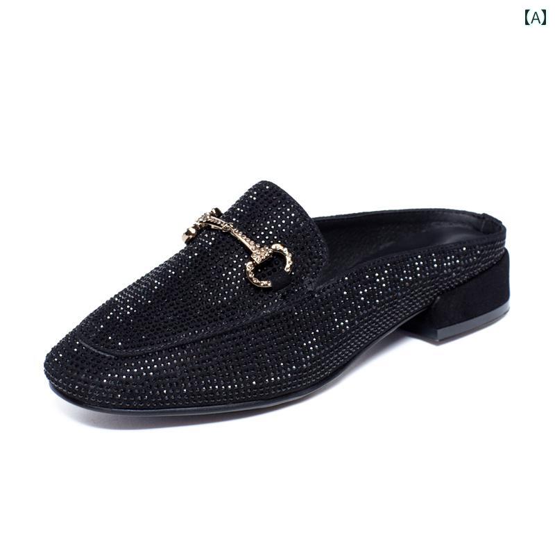 ヒールの高さ: ローヒール 色の分類：ブラック.グレーシーズン：春ソール素材：ラバー裏地素材：マイクロファイバーレザーインソール素材：マイクロファイバーレザー表面素材: マイクロファイバー