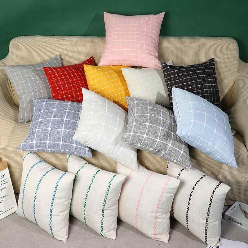 ジャケット素材: 混紡パターン: 幾何学模様サイズ：40X40cm 両面刺繍【シングルカバー】45X45cm 両面刺繍【シングルカバー】50X50cm 両面刺繍【シングルカバー】40X40cm 両面刺繍【枕カバー】45X45cm 両面刺繍【...