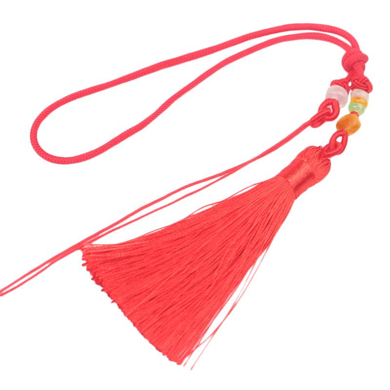 素材：ナイロン.雑石色の分類:飾り付きタッセル・取っ手ひも（ネイビーブルー.ライトパープル.ゴールデンイエロー.ブラウン.パープル.レッド.ブラック.ダークグリーン.餡色.オレンジブラウン.アースイエロー.シルバーグレー.秋の香りグリーン....