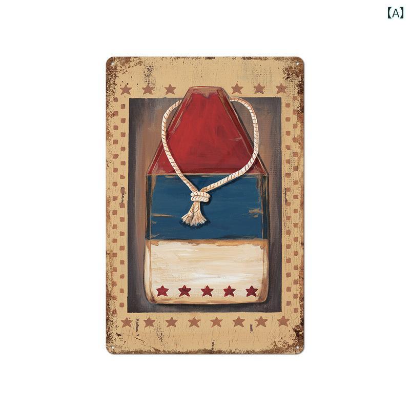 ブリキ看板 レトロ プレート 海 サーフィン ビーチ 横長 カフェ 海の家 おしゃれ インテリア 装飾 鉄 フレームレス吊り下げ 壁掛け