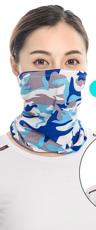 フェイスマスク 日焼け防止 おしゃれ 夏 ユニセックス ネックカバー アームカバー 涼しい 洗える アウトドア スポーツ ブルー レッド ブラック該当する性別：ユニセックス