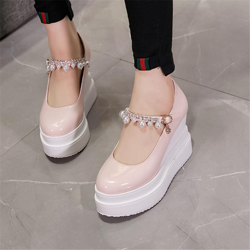 閉鎖方法: ワンワードバックル人気の要素：バックルベルト装飾（甲）ベルトバックルヒールの高さ：スーパーハイヒール色の分類: ホワイト グレー ブラック ピンク ホワイト ビーズ ブラック ビーズ ピンク ビーズ グレー ビーズシーズン：春該...