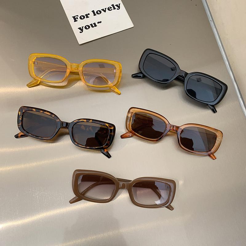 サングラス レディース おしゃれ 女性 韓国 夏 紫外線 対策 日焼け防止 カラー フレーム 普段使い 三角 四角顔 レトロ レオパード 黒 黄色 オーバル べっ甲 柄
