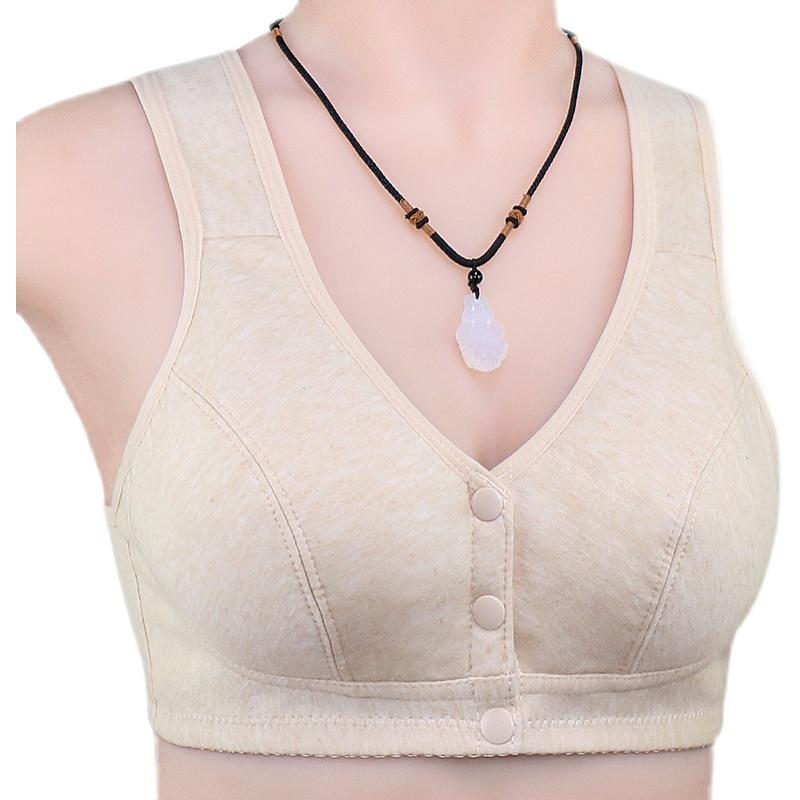 カップ生地：綿インサート: インサートなし生地の通称：綿生地スチールリングの有無: なし側生地：綿側地裏地：綿適用季節：夏カップ裏地：綿バックル列数：フロントバックル