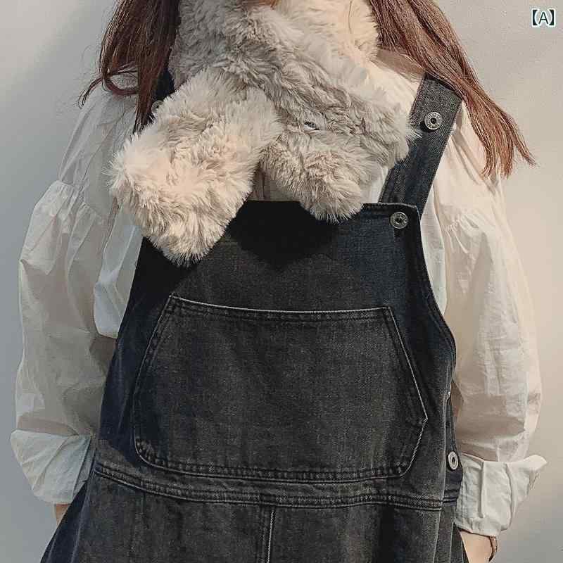 機能: 保温生地: フェイクファー形状: 長方形性別: 女性適用季節：冬