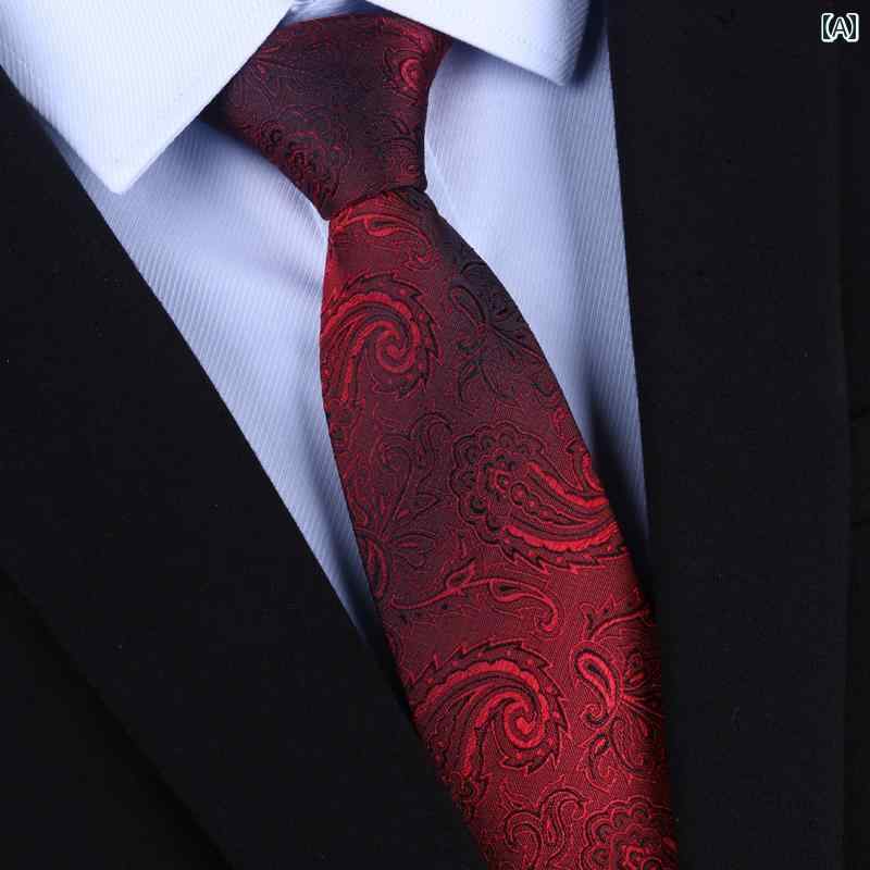 裏地素材: ポリエステル服装技術：先染め織りネクタイ幅：普通タイプ（7cm～12cm）