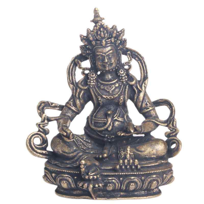 真鍮 置物 アンティーク調 神 卓上 チベット 崇拝 仏像 装飾 銅器 シンプル おしゃれ コレクション プレゼント モダン リビング 書斎 小さめ インテリア128g