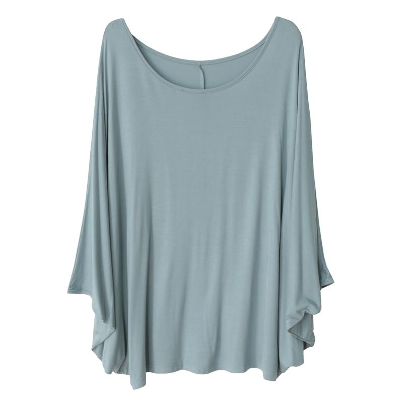 スタイル: オフィス シルエット: ゆったり 袖タイプ: バットウィングスリーブ 素材: ポリウレタン弾性繊維混紡 厚さ: 薄手 袖丈: 九分袖 ネックライン: クルーネック 着丈: 標準 柄: 無地 サイズ: フリー カラー: アプリコッ...