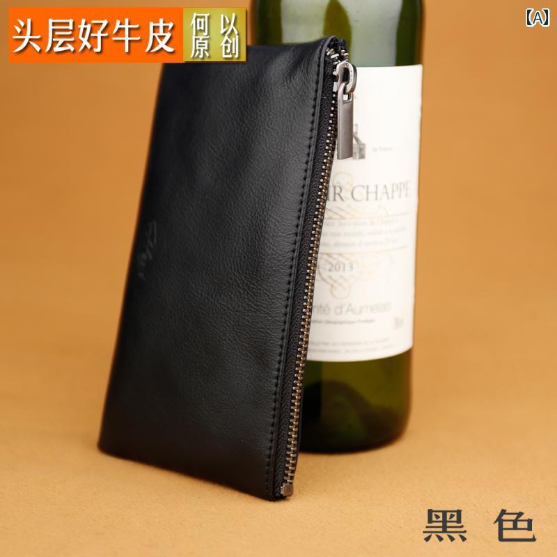 ・性別: 男性・内部構造: 札入れ.写真入れ.小銭入れ.カード入れ.パスポート入れ・素材: 牛革・素材特徴: トップグレインレザー・デザイン要素: 配色・スタイル: 風・柄: 無地・・タイプ: 長財布・開閉方式: ファスナー・形状: 横型・...