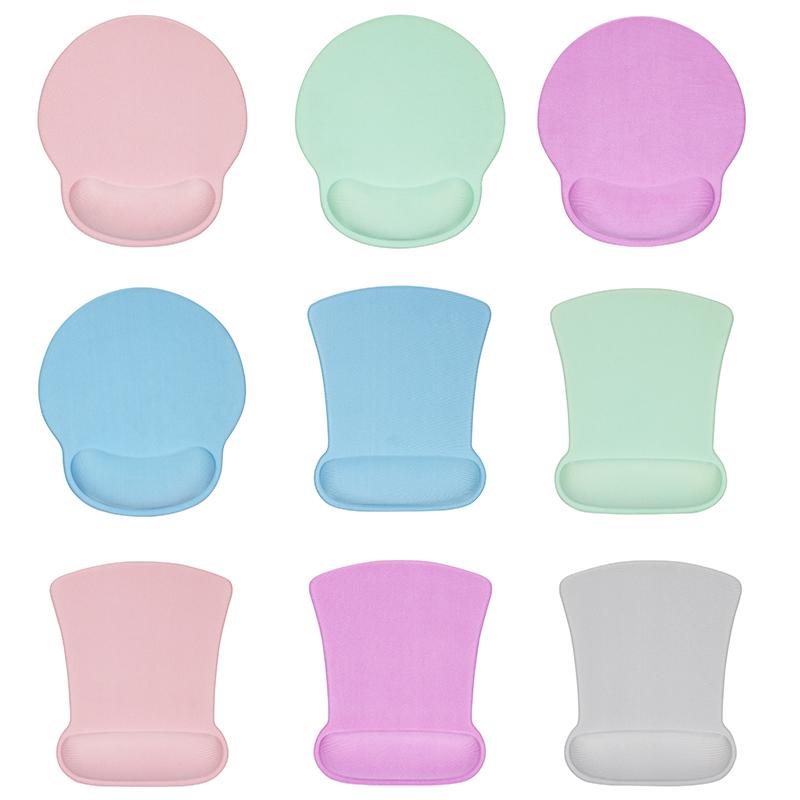 ・商品名: 色PUリストレストマウスパッド＋電圧ゴム底キーボードトレイ・・カラー展開: ライトグリーン.ライトブルー.ライトピンク.ブラック.シルバーホワイト・タイプ展開: 円形マウスパッド.四角形マウスパッド.マウスパッド＋キーボードトレ...