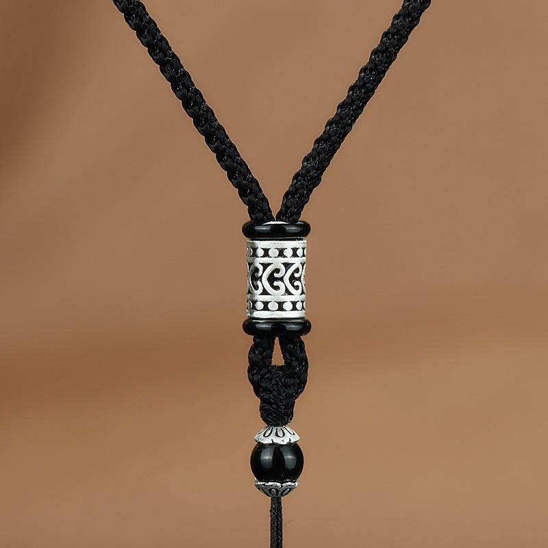 ・カテゴリ: シルバーアクセサリー・素材: 925シルバー・カラー展開: 黒.赤.緑.茶・太さ展開: 2mm.3mm