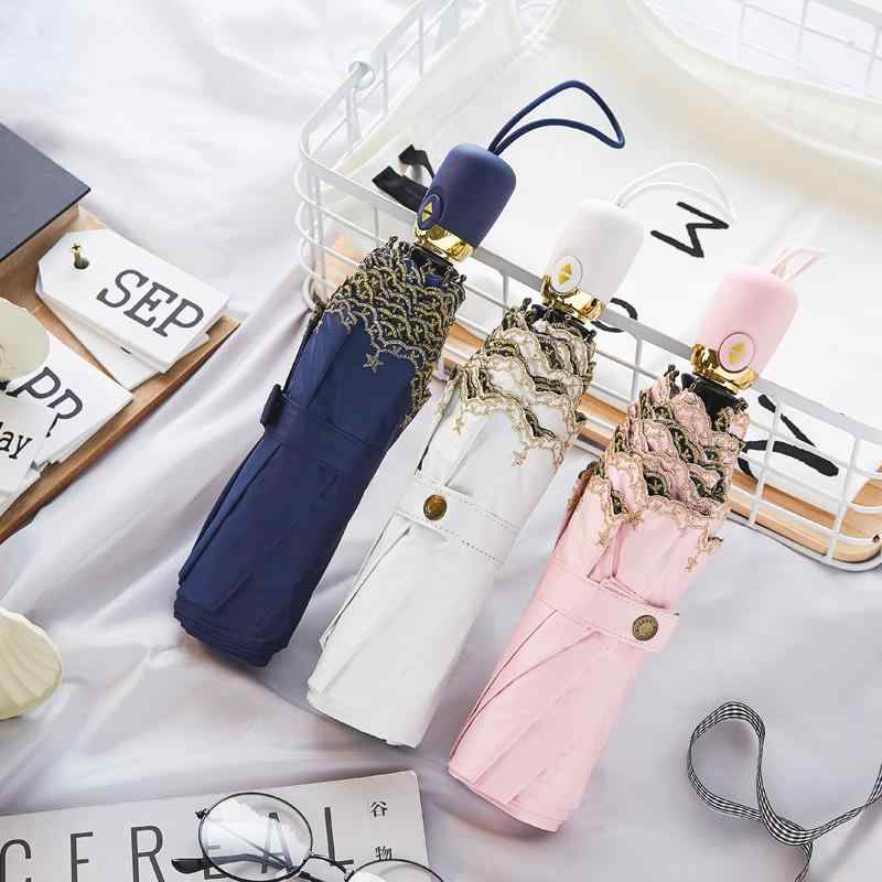 ・機能: 日焼け防止・スタイル: ナチュラル・カラー展開: ホワイト.ダークブルー.ピンク・重量: 約 約380g・傘生地: ポンジー・開閉: 全自動・傘半径: 48cm～53cm・傘面コーティング: ブラック・種類: 晴雨兼用傘・対象: ...