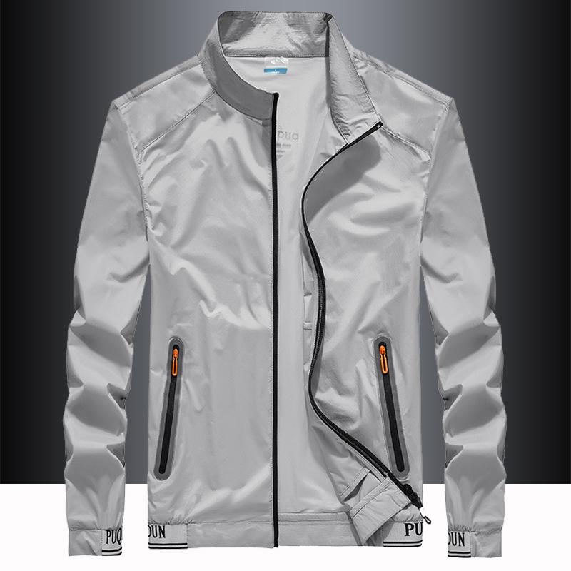 ・スタイル: 韓国風カジュアル.シティカジュアル・素材: ナイロン・ネックライン: スタンドカラー・袖丈: 長袖・袖タイプ: リブ袖・柄: 無地・カラー展開: ホワイト.ダークブルー.ブラック.グレー.ライトブルー・サイズ展開: M.L.X...