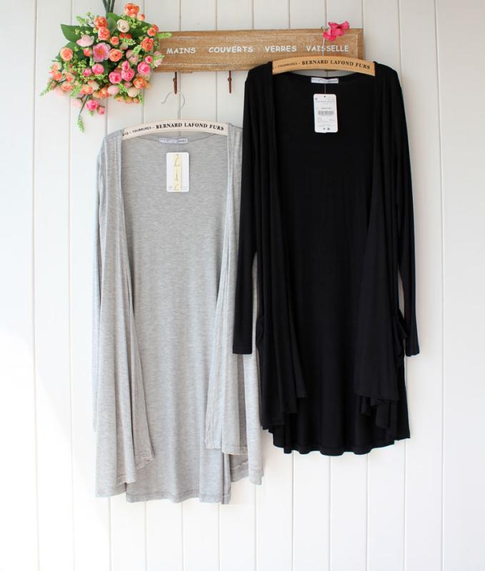 ・サイズ: フリーサイズ・柄: 無地・スタイル: オフィス・カラー展開: ブラック.ネイビー.ライトグレー.ダークグレー.ピンク.ダスティピンク.ローズレッド.ブラウン.ホワイト・セット内容: 単品・袖丈: 長袖・厚さ: 通常・着丈: ミド...