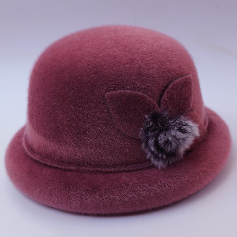 ・タイプ: ハット・スタイル: エレガント・主な素材: モヘア・対象: 女性・対象年齢: 40歳以上・デザイン: 花柄・帽子のトップ形状: 丸型・つばの形状: ロールアップ・つばのスタイル: 短いつば・カラー展開: レッド.ワインレッド.ブ...