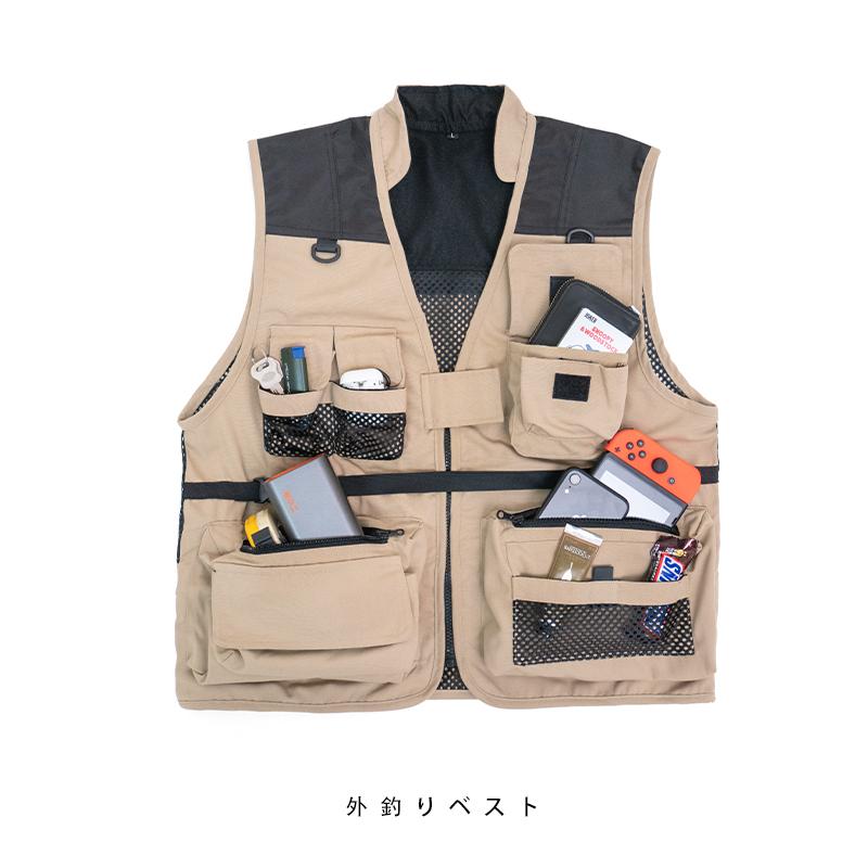 ・カテゴリ: ベスト・スタイル: ・テイスト: 青春カジュアル・柄: 無地・ネックライン: クルーネック・厚さ: 通常・シルエット: ゆったり・裾デザイン: ラウンドヘム・着用シーン: -カジュアル・対象: ・カラー展開: カーキ.ブラック...