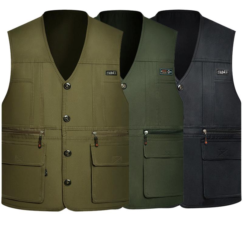 ・カテゴリ: ベスト・サイズ展開: XL 2XL 3XL 4XL 5XL 6XL・柄: 無地・ネックライン: Vネック・フロント: シングルボタン・カラー展開: ブラック カーキ アーミーグリーン・詰め物: ウォッシュドコットン・スタイル:...