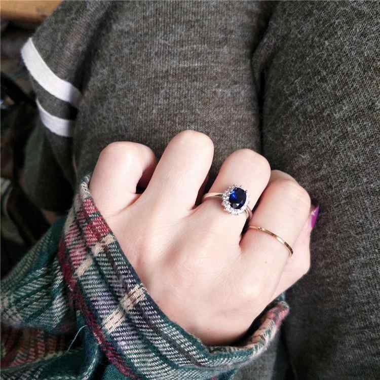 ・素材: シルバー・金属素材: 925シルバー・スタイル: 日韓風・・対象: 女性・カラー展開: 宝ブルー.ブルー.レッドゴールド.レッドシルバー.ローズゴールド.シルバー・象嵌素材: 銀.宝石