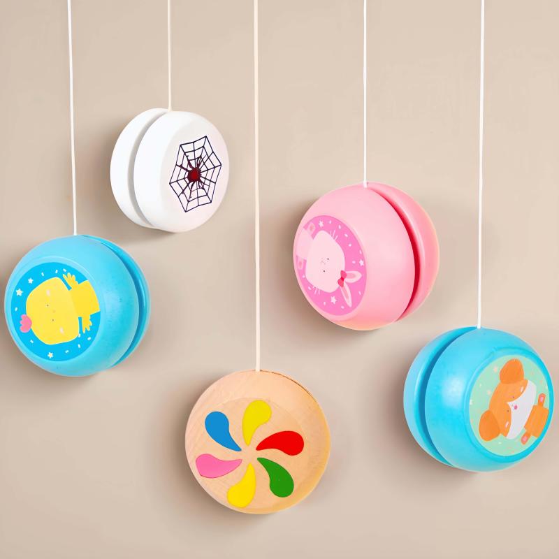 ・: ヨーヨー・対象年齢: 14歳以上・素材: 木・回収システム: 木製摩擦・プレイスタイル: 3A.2A.4A.5A.1A・性別: 男女兼用・カラー展開: 萌狐.萌刺.萌豚.趣笑脸.趣恐竜.萌藍鸡