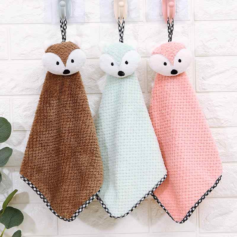 ・カテゴリ: ハンドタオル・デザイン: 小狐狸.カートゥーン猫.フリルデザイン・カラー展開: グリーン.ホワイト.ピンク.コーヒー.ブルー.パープル・サイズ: 42x32cm・セット内容: 1枚入り.2枚入り.4色アソート 各1枚