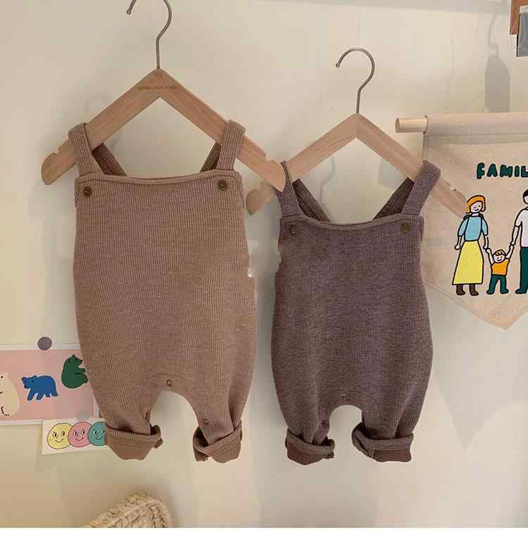 ・カテゴリ: オーバーオール・スタイル: 韓国風・生地: 綿・パンツ丈: ロング・性別: 男女兼用・対象年齢: 3ヶ月〜5歳・参考身長: 66cm.73cm.80cm.90cm・カラー展開: ブラウン.ライトブラウン.ベージュ.カフェラテ