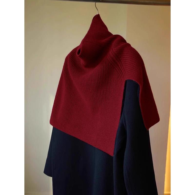 ・スタイル: 韓国・カテゴリ: マフラー・スカーフ・幅: 47cm・対象: 若年層・長さ: 42cm・機能: 保温・柄: 無地・サイズ: フリーサイズ・性別: レディース・カラー展開: レッド、ブラック、グレー、ブラウン、グリーン、ホワイト