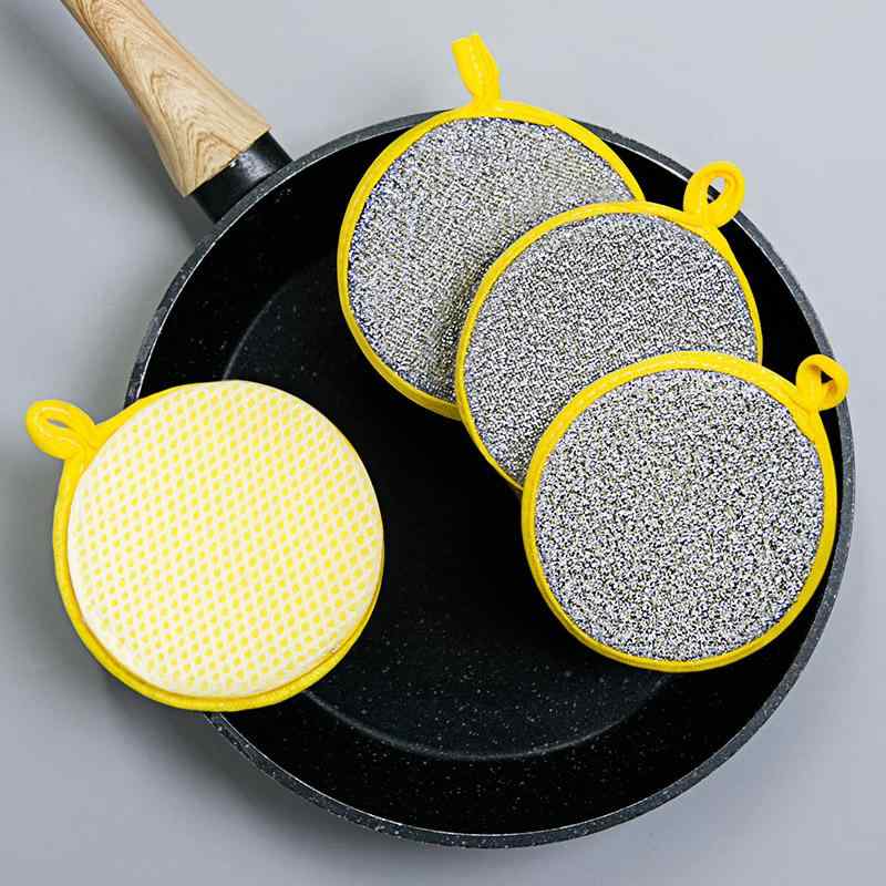 ・カテゴリ: キッチン用品・主な素材: スポンジ・カラー展開: ピンク.イエロー・個数展開: 5個.10個・タイプ: 厚手.直角・付属アイテム: 鍋ブラシ.ふきん.シンク収納ラック.食器洗い手袋