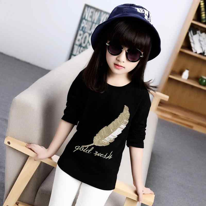 ・対象年齢: 4歳.5歳.6歳.7歳.8歳.9歳.10歳.11歳.12歳.13歳.14歳・素材: 綿・柄: 無地・スタイル: 韓国風・ネックライン: ラウンドネック・性別: レディース・デザイン要素: ラメ.スパンコール・カラー展開: ブラ...