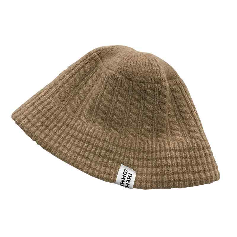 サイズ: フリー テイスト: かわいい カラー: ブラック.ベージュ.カーキ.グレー.ピンク.キャラメル つば形状: ラウンド型 帽子トップ: ラウンド型 デザイン: ニット帽