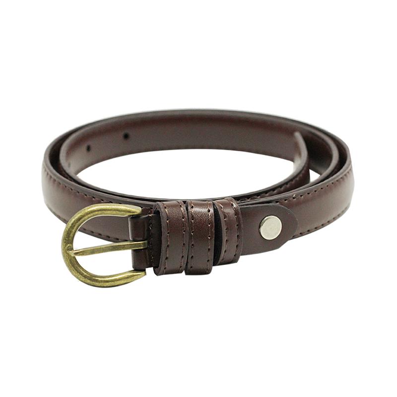 素材: PUレザー スタイル: カジュアル 対象: 女性 タイプ: ベルト カラー: ブラック.コーヒー バックル素材: 合金 バックルタイプ: ピンバックル 仕様: シングルループ 幅: 1.8cm サイズ: 85cm.90cm.95cm...
