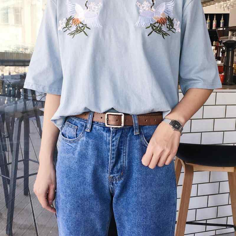 ・カテゴリ: ベルト・主な素材: PUレザー（人工皮革）・スタイル: カジュアル・性別: 男女兼用・対象: 少年.若者.中年・帯部分の装飾: 太いステッチ.スムース面・柄: レトロ牛革調・カラー展開: ブラック.カーキ.コーヒー・バックル素...