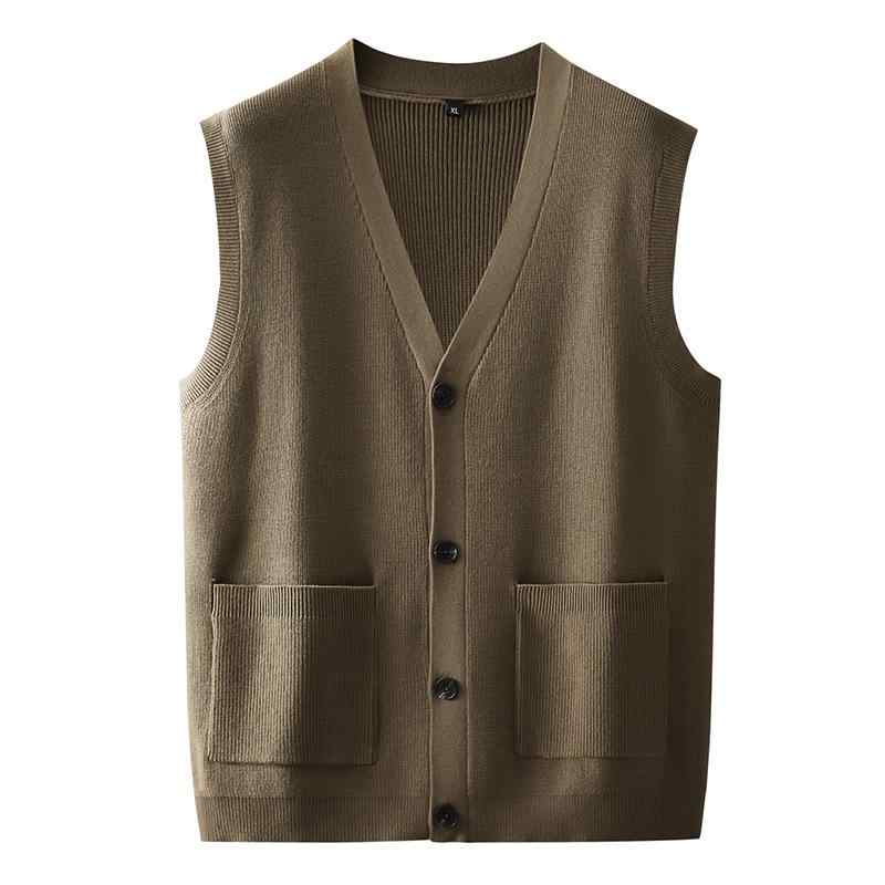 シルエット: ゆったり デザイン: ステッチ入り 加工: ウォッシュ加工 アイテム: ニットベスト サイズ: XL.2XL.3XL.4XL.5XL.6XL.7XL カラー: カーキ.ブルー.ブラック.ライトグレー.ダークグレー.ダークブラウ...