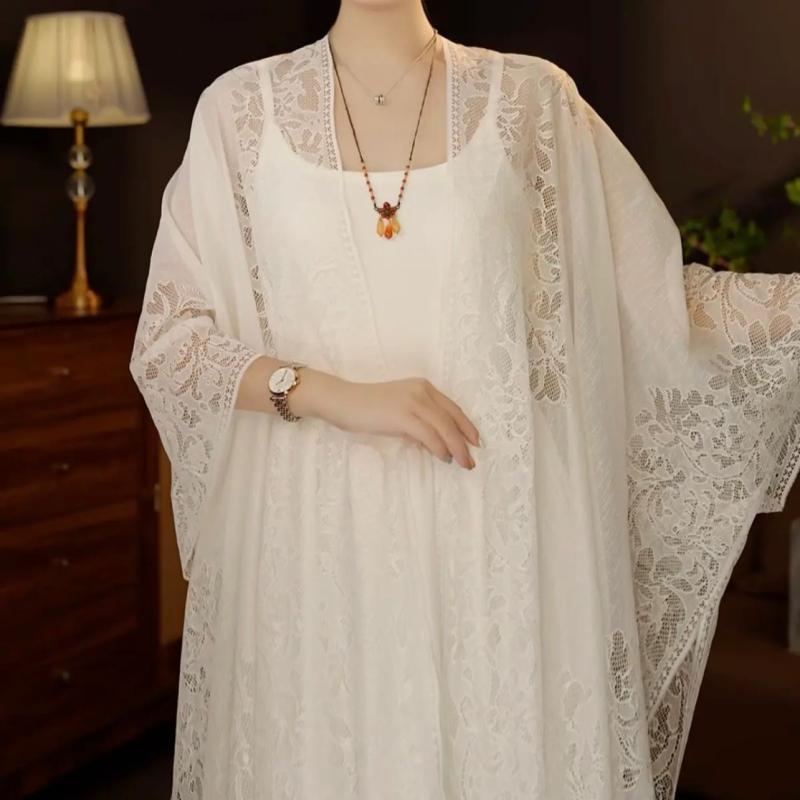 スタイル: チャイナ風 アイテム: ショール 形状: 長方形 機能: 多機能 素材: レース 柄: 植物・花柄 性別: 女性 カラー: ホワイト.ベージュ.シャンパン.ブラック.ワインレッド.レッド