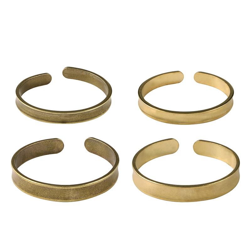 アクセサリー 真鍮 レディース ブレスレット C型 バングル 開口タイプ 調整可能 光沢 レトロ シンプル ゴールド エスニック調 チャイナ服 おしゃれ