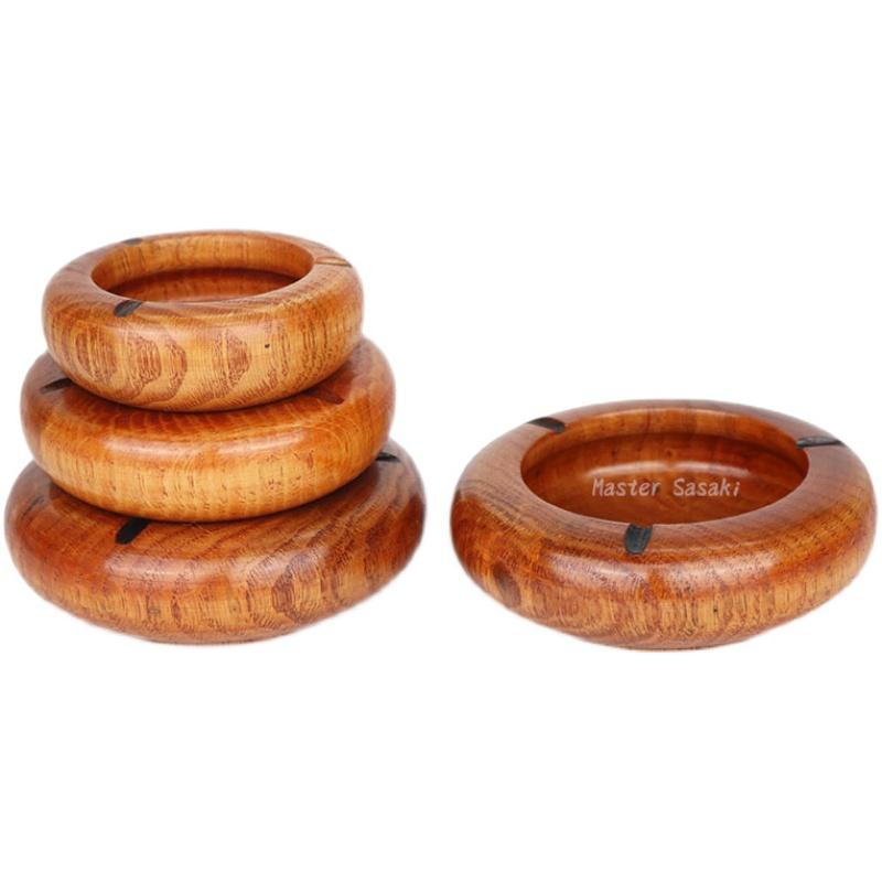 灰皿 卓上 中国風 無垢材 おしゃれ ホテル レストラン リビングルーム 個性的 木製 雑貨 喫煙具 大きめ 木目 丸型 家庭用 ラウンド