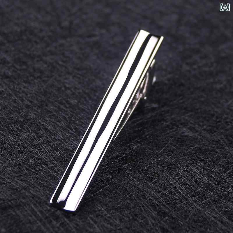 ネクタイピン おしゃれ メンズ フォーマル シルバー ゴールド 黒 シンプル アクセサリー ワンポイント スタイリッシュ メガネ はさみ 羽