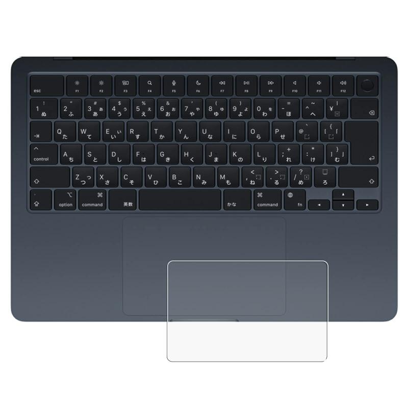 ClearView MacBook Air 13.6 2022 M2用 タッチパッド専用保護フィルム 気泡レス 日本製