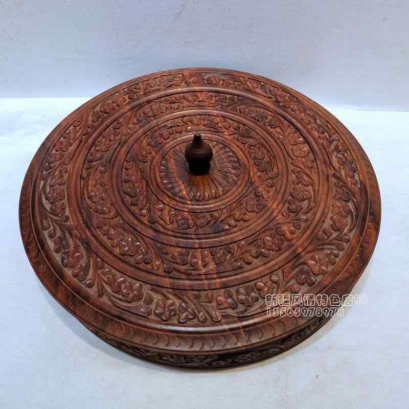 木製 トレイ フルーツ 小物入れ プレート 装飾品 アンティーク調 木彫り インテリア シンプル ナチュラル おしゃれ リビング オフィス 卓上