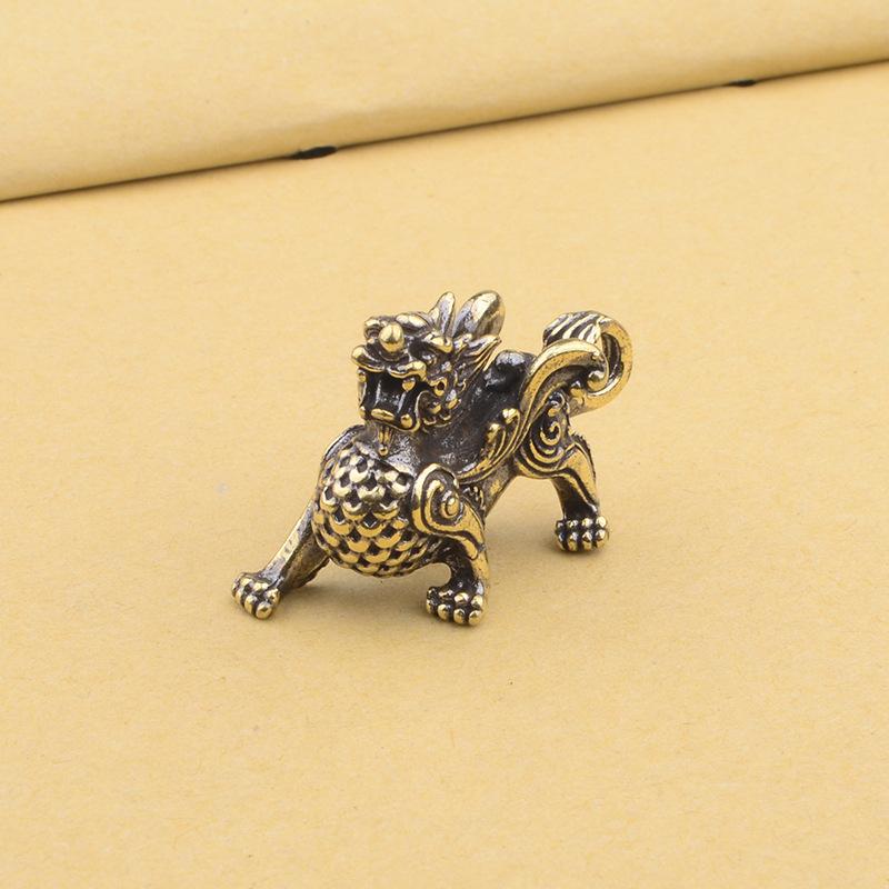 材質: 金属 金属素材: スチール デザイン: レトロ カラー: 銅色（飛天麒麟）.リングなし