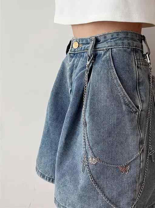 主な素材: 金属適用性別：ユニセックスベルト要素: チェーンバックル素材: 合金