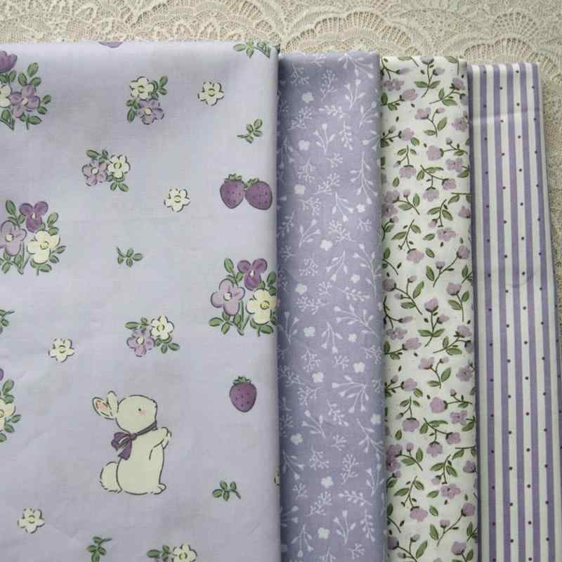 花柄 生地 可愛い ストライプ ツイル 綿 ハンドメイド 手芸 うさぎ 紫 ドット シンプル ナチュラル レトロ 韓国 ソファカバー カフェカーテン幅:160cm長さ:50cm