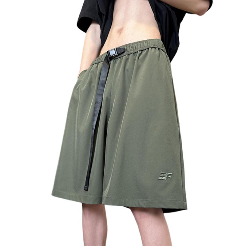 シルエット: ゆったり ウエスト: ミッドライズ パンツ丈: ハーフ サイズ: 3XL.2XL.4XL.XL.5XL.M.L デザイン: ストレートタイプ 機能: 通気性が良い タイプ: カジュアルパンツ 伸縮性: 伸縮性なし カラー: ブ...