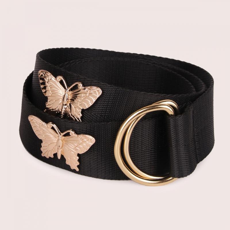 デザイン: ベルト 素材: キャンバス バックル素材: 合金 カラー: ブラック 性別: 男女兼用