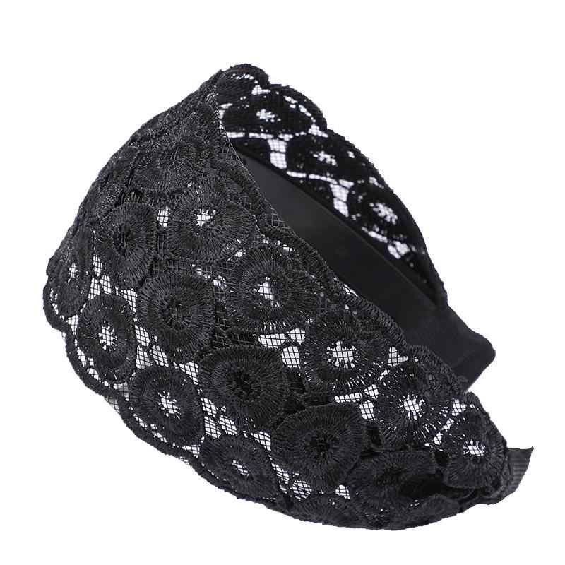 素材: レース 種類: カチューシャ カラー: ブラック.ブルー.コーヒー