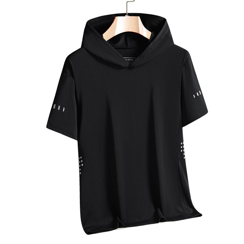 サイズ: M.L.XL.2XL.3XL 柄: 無地 襟型: フード付き カラー: デニムグレー.ホワイト.ライトグレー.ブラック.ダークブルー.ブラック（別型番）.ホワイト（別型番）.グリーン 袖型: 標準 袖丈: 半袖 厚さ: 標準 シル...