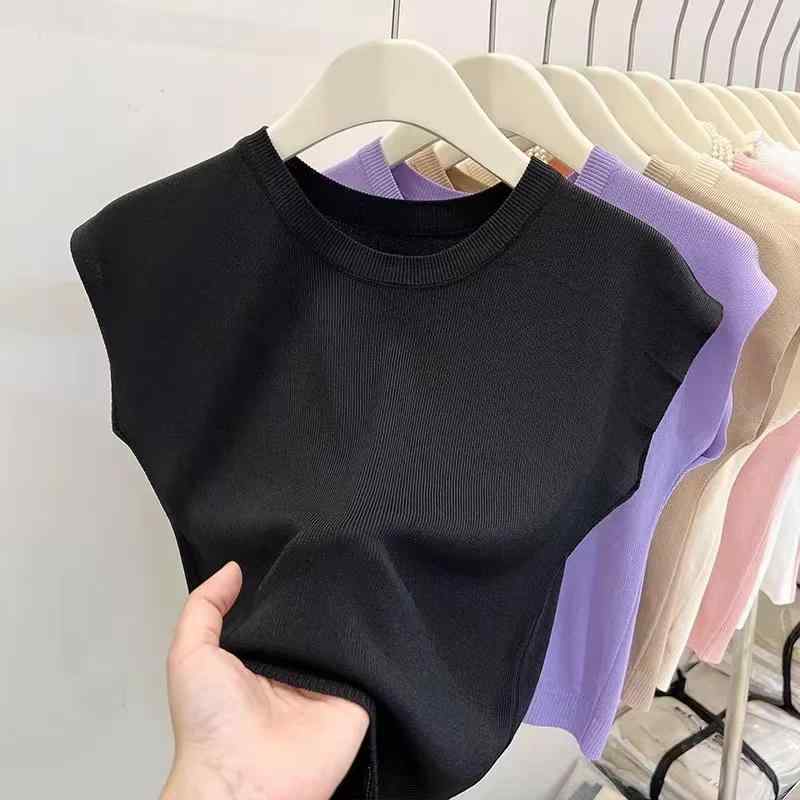 スタイル: オフィス テイスト: シンプル シルエット: スリム 素材: レーヨン.ポリエステル 袖丈: ノースリーブ ネックライン: クルーネック 丈: 標準 着脱方法: プルオーバー 柄: 無地 厚さ: 薄手 サイズ: 2XL.S.M....