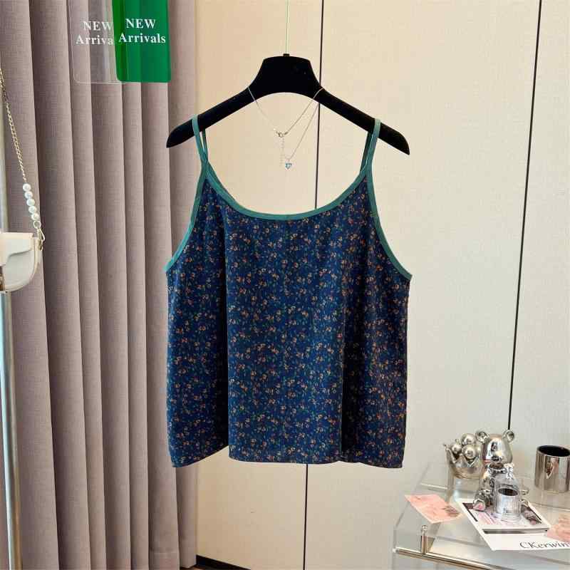 デザイン: プリント スタイル: オフィス シルエット: ゆったり タイプ: キャミソール 厚さ: 薄手 着丈: ショート 前開き: プルオーバー 柄: - サイズ: 2XL.M.L.XL カラー: ブルー