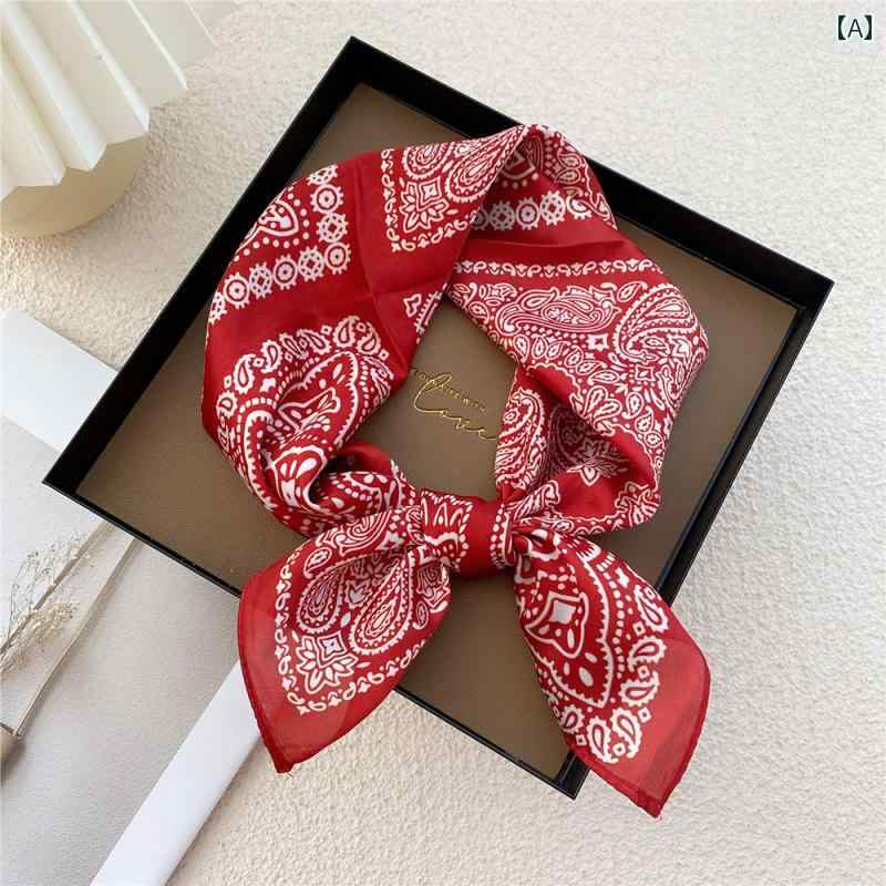 風 タイプ: スカーフ デザイン: プリント柄 素材: ポリエステル サイズ: 53cm×53cm 形状: スクエア型 機能: 多機能 柄: 植物・花柄 対象: 女性 カラー: レッド.ブラック.イエロー.グリーン.ブルー.ホワイト.オレン...