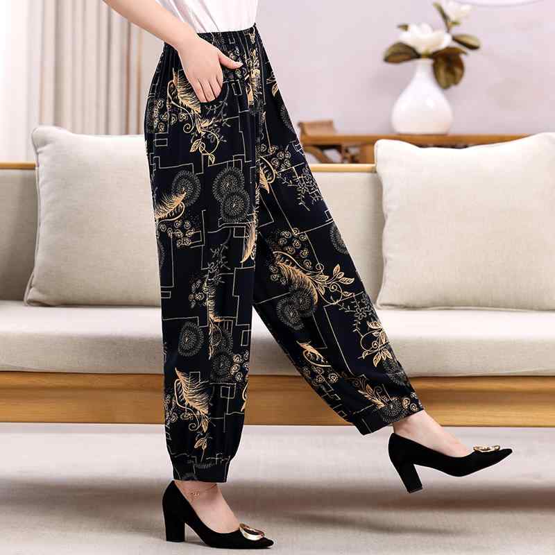 シルエット: ゆったり デザイン: ポケット付き スタイル: オフィス テイスト: エスニック パンツ丈: ロング パンツタイプ: バルーンパンツ ウエスト: ハイウエスト ウエスト仕様: ゴム 生地: レーヨン.コットン 生地加工: プリ...